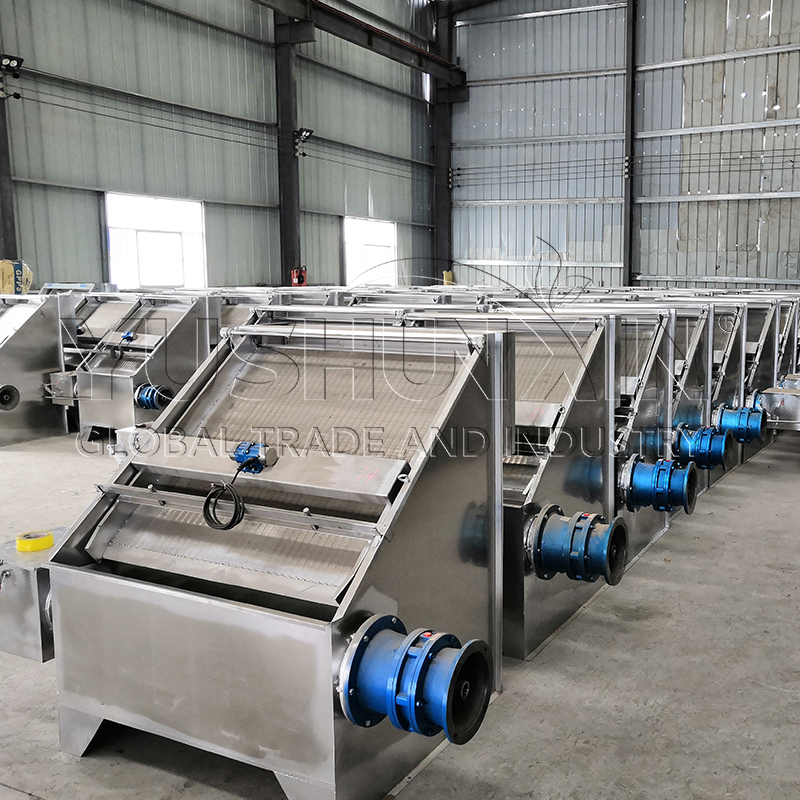 Inclined Screen Solid-liquid Separator - Yushunxin fertilizer production equipment