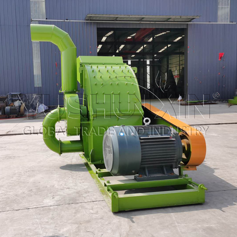 Straw Crusher Machine - อุปกรณ์การผลิตปุ๋ย Yushunxin