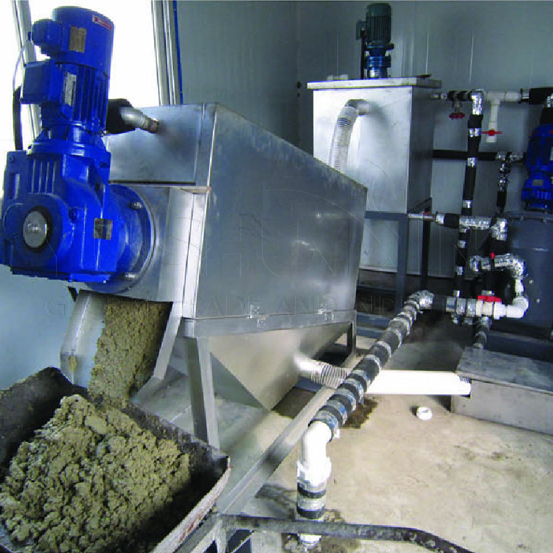Multi-plate Screw Press Dewatering Machine - Yushunxin fertilizer ...
