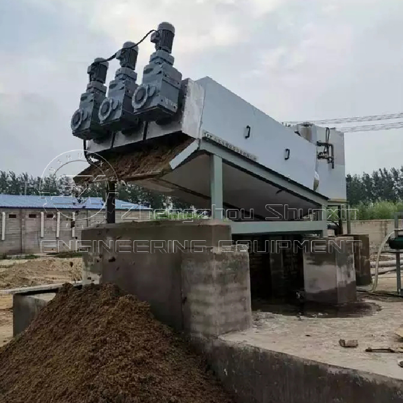 Multi-plate Screw Press Dewatering Machine - Yushunxin fertilizer ...